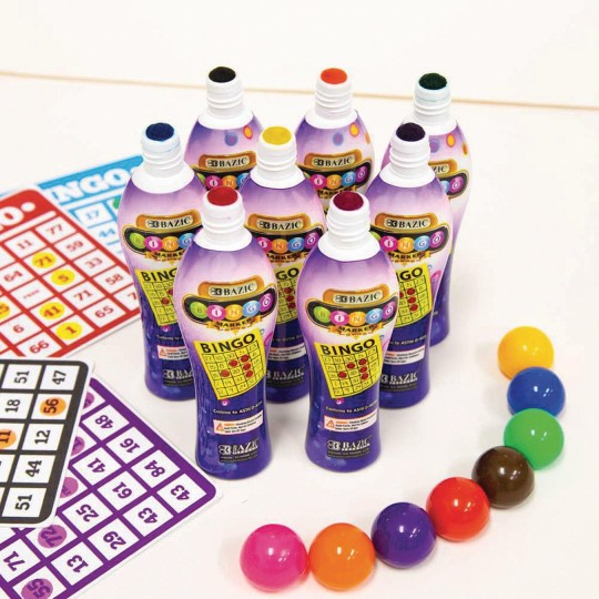 Buy Bingo Markers (Pack of 8) at S&S Worldwide