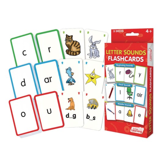 Buy Junior Learning® Letter Sounds Flash Cards at S&S Worldwide