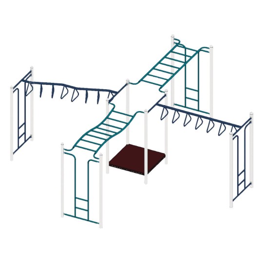 Buy Sportsplay Jungle Junction Monkey Bars at S&S Worldwide